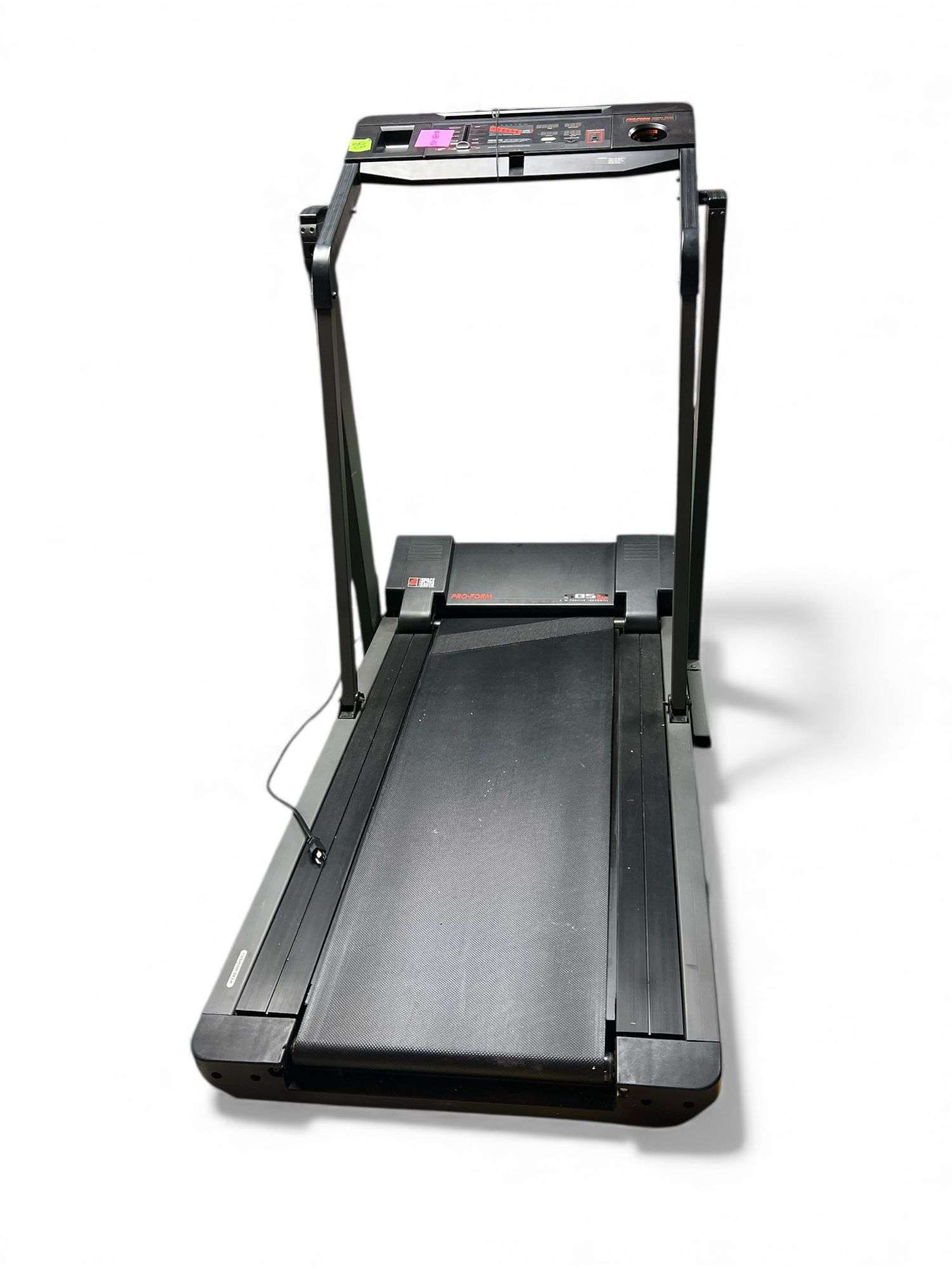 PRO-FORM PERSONAL TRAINER LOW PROFILE SPACE SAVER TREADMILL MODEL 585 ...