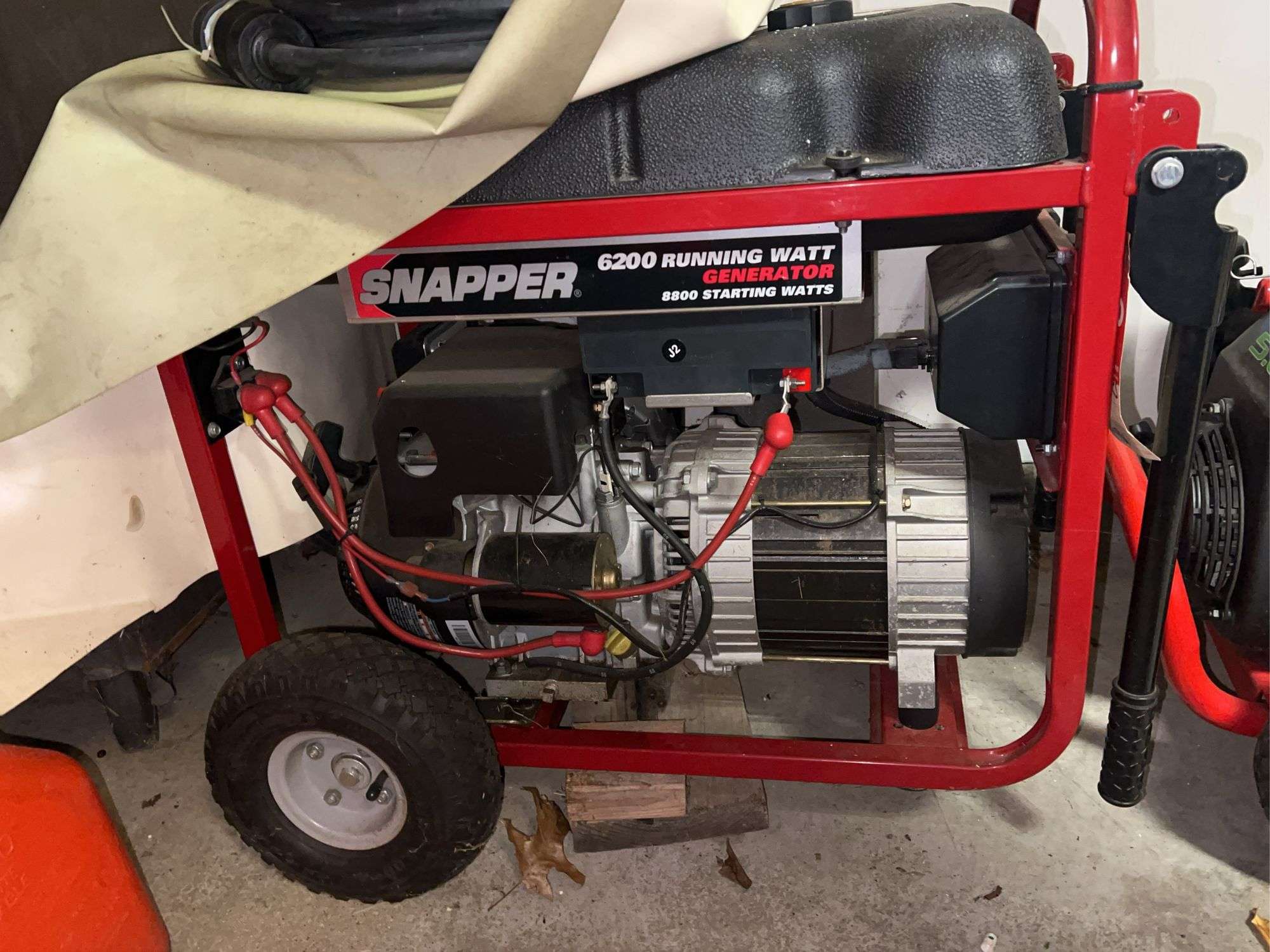 SNAPPER 6200 RUNNING WATT GENERATOR (8800 starting watts) with CORD ...