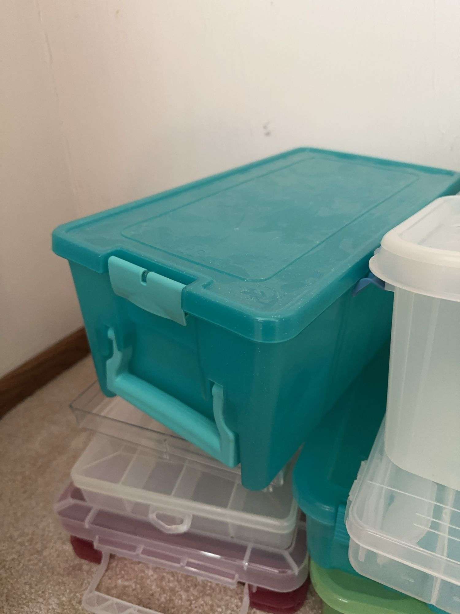 Misc. Plastic Storage Containers - Kaufman Realty & Auctions