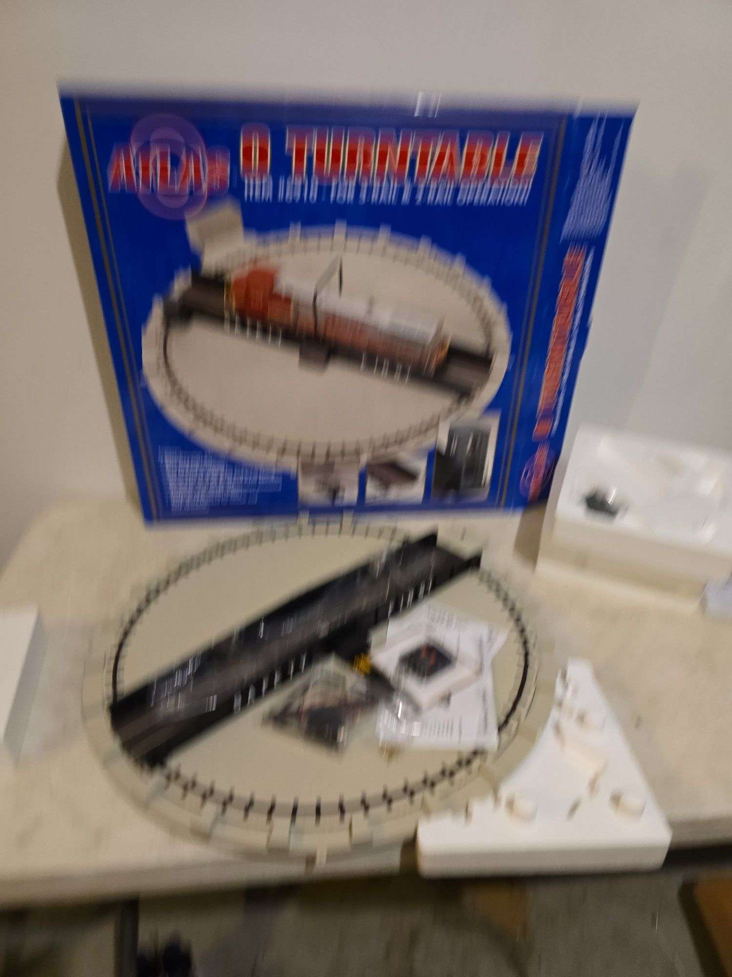 ATLAS O-TURNTABLE WITH BOX - Kaufman Realty & Auctions