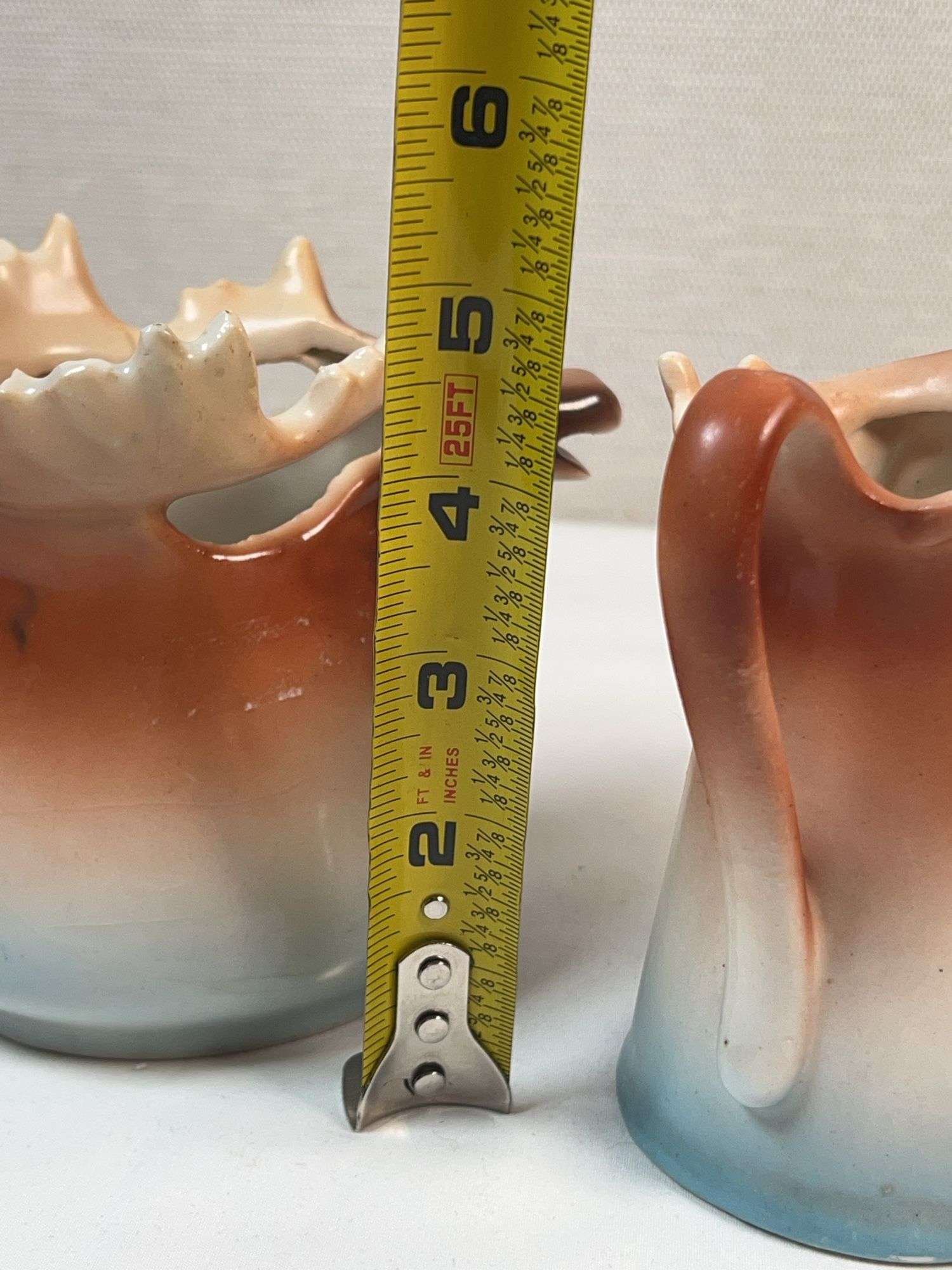 Royal Bayreuth Bavaria Stag-Head Creamer & Sugar - Kaufman Realty ...