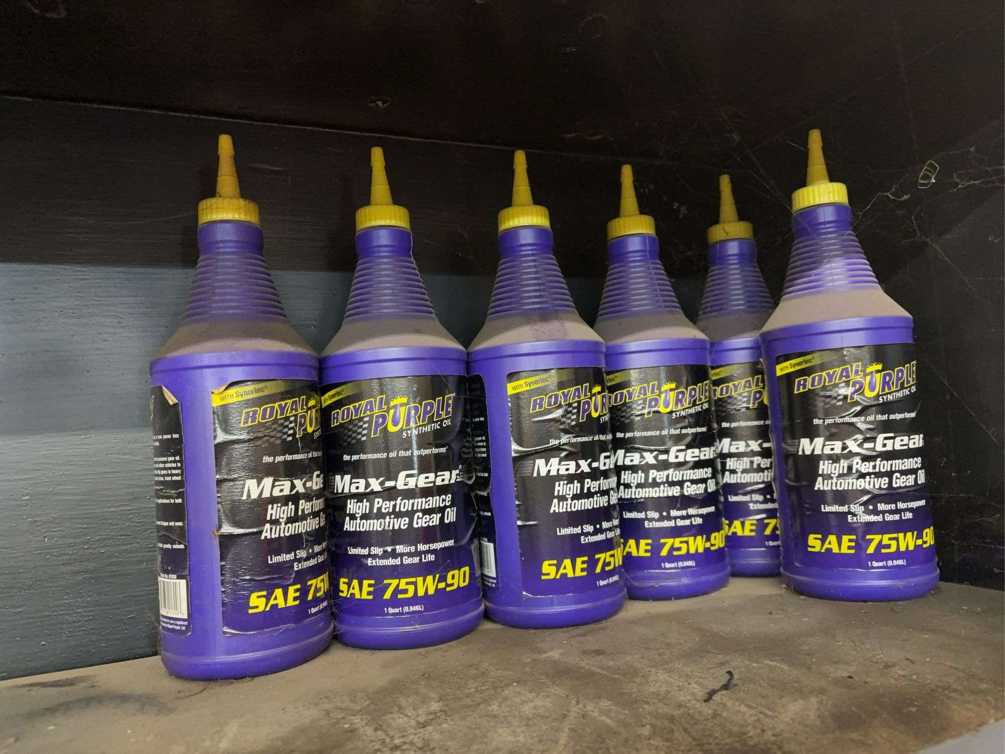 (6) Royal Purple Max Gear automative gear oil - Kaufman Realty & Auctions