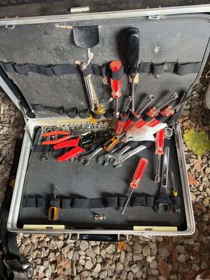 BRIEFCASE FULL OF TOOLS - Kaufman Realty & Auctions