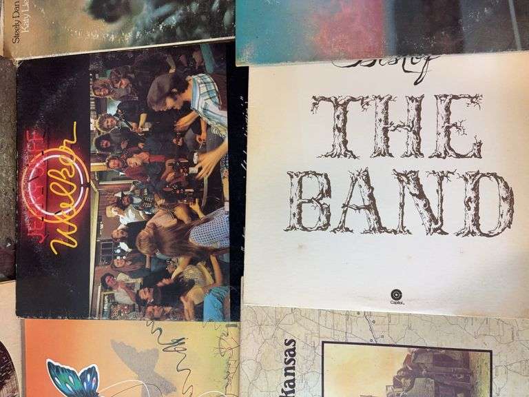 25+ vintage records - Jimi Hendrix, Lynyrd Skynyrd, Rolling Stones ...