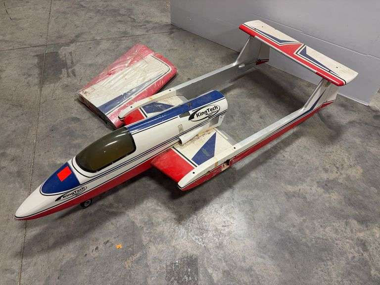 Boomerang Elan V2 RC model turbine jet - untested - KingTech engine - 6 ...