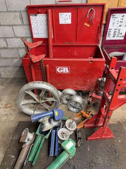 ENERPAC POWERED CABLE PULLER - Kaufman Realty & Auctions