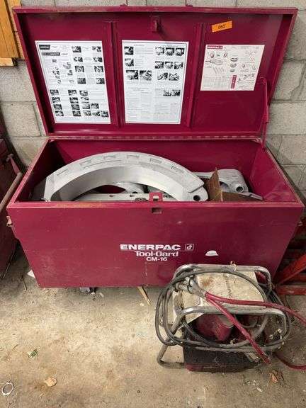 ENERPAC CM-16 PIPE BENDER KIT NEVER USED - Kaufman Realty & Auctions