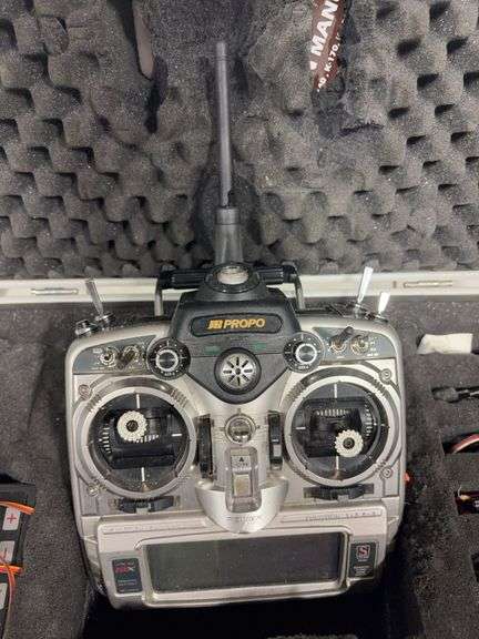 JR Propo radio control remote for model airplanes - Kaufman Realty ...