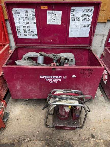 ENERPAC CM-16 PIPE BENDER KIT - Kaufman Realty & Auctions