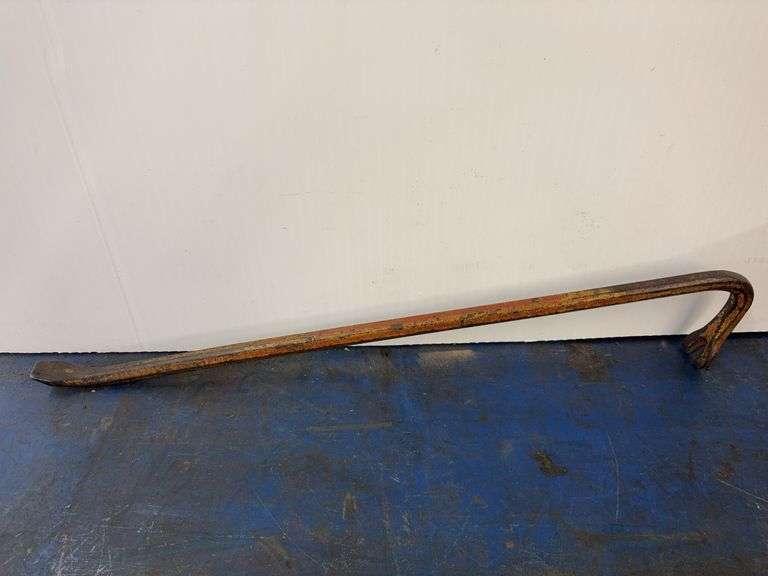 Box of tools including pry bar, nursery installation kit, AC custom ...