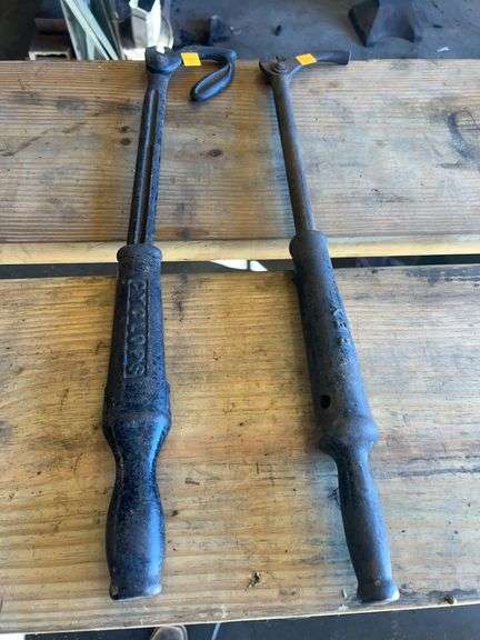 (2) Antique Nail Pullers - Kaufman Realty & Auctions