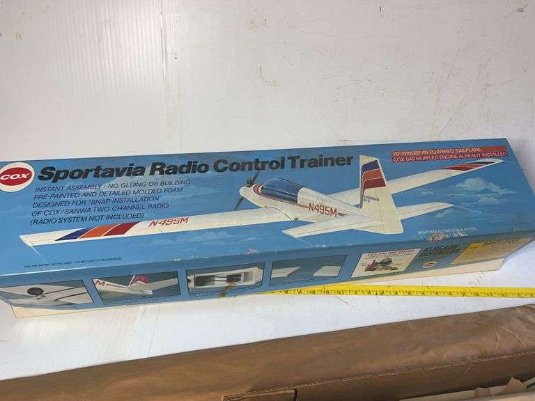 Model Plane and Master Caddy & Bag with Wood Pieces - Kaufman Realty ...