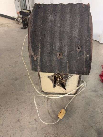 Vintage post office box, crates, dust mop, and more - Kaufman Realty ...