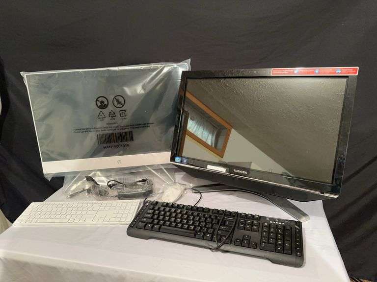 HP Monitor and Toshiba Monitor w/ Keyboards, and Mouse - Kaufman Realty ...