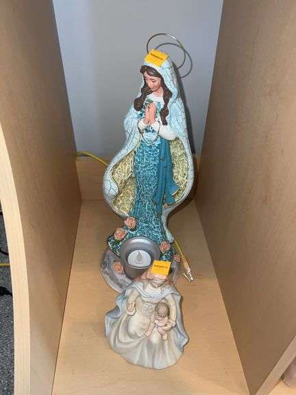 Porcelain Lefton Angel, Angel Candle Holder - Kaufman Realty & Auctions