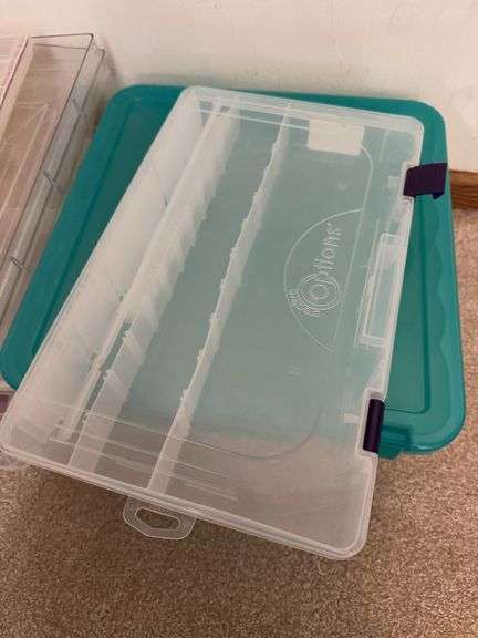 Misc. Plastic Storage Containers - Kaufman Realty & Auctions