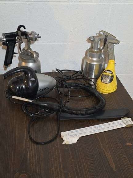 PAINT SPRAYERS, VACUUM AND MISC - Kaufman Realty & Auctions