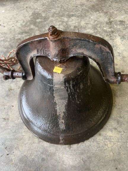 Cast Iron Bell - Kaufman Realty & Auctions
