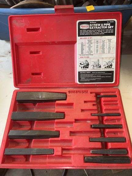PROTO Screw & Pipe Extractor Set - Kaufman Realty & Auctions