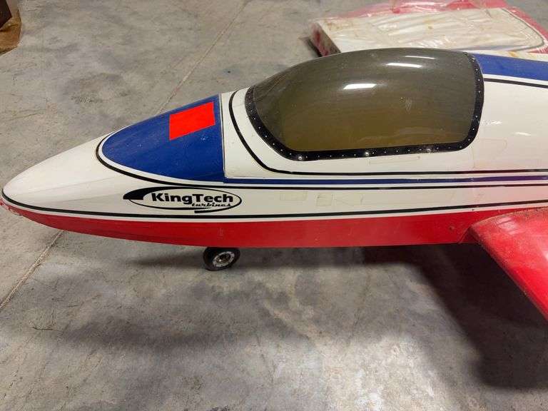 Boomerang Elan V2 RC model turbine jet - untested - KingTech engine - 6 ...