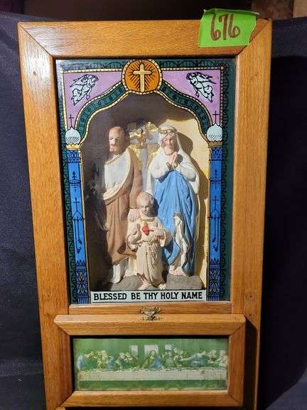ANTIQUE CATHOLIC LAST RITES/ SICK CALL BOX “VIATICUM” - Kaufman Realty ...