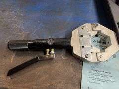 Mastercool Hydra-Krimp handheld hydraulic crimping tool w/ case ...