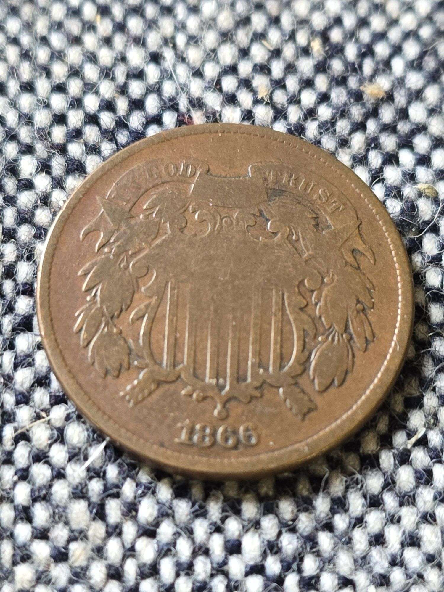 1866 U.S. 2-CENT PIECE - Kaufman Realty & Auctions