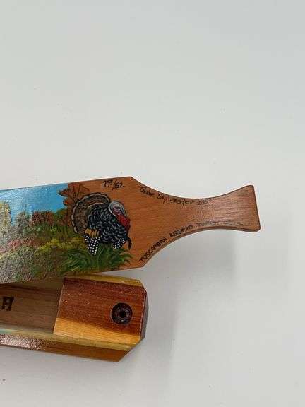 2001 Tuscarorn Legend Turkey Calls #29/52 Gabe Sylvester, Signed by ...