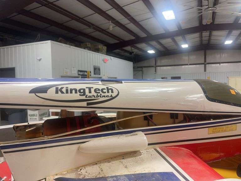 Boomerang Elan V2 RC model turbine jet - untested - KingTech engine - 6 ...