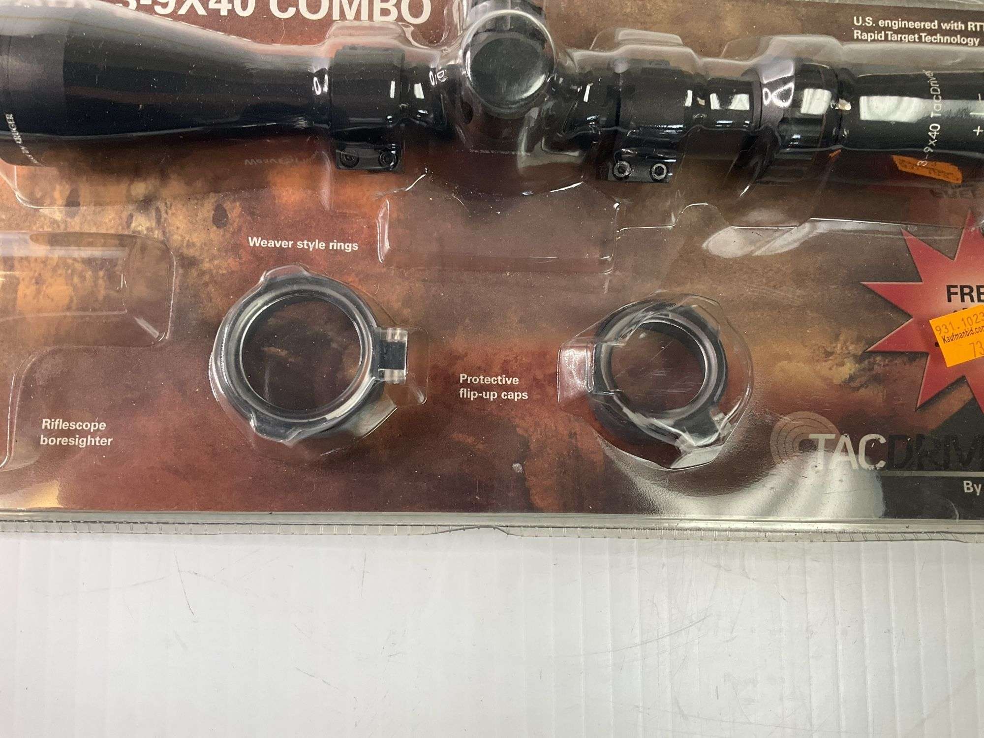 Kruger Optical Rifle Ready Scope - Kaufman Realty & Auctions