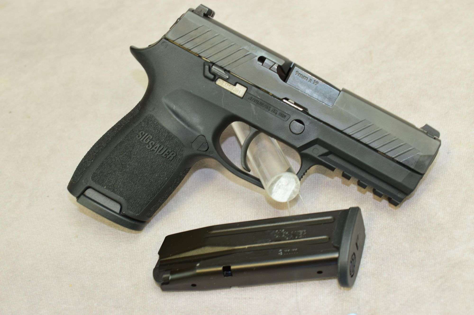 Sig Sauer Mod P320 Cal 9MM 2 Mags - Kaufman Realty & Auctions