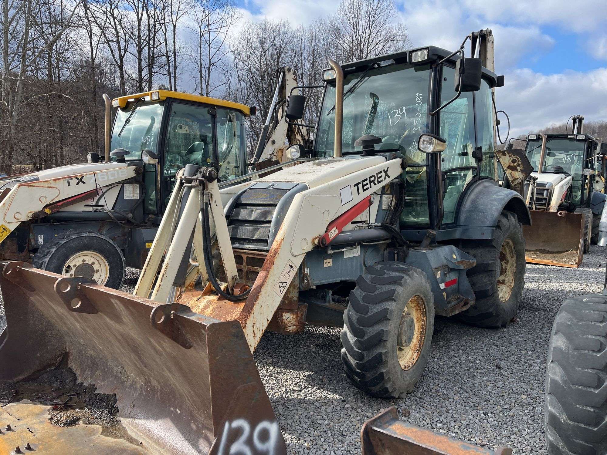 2007 Terex TX760B Loader/Backhoe AWD Vin# SMFH44TC07BFM2038 - Kaufman ...