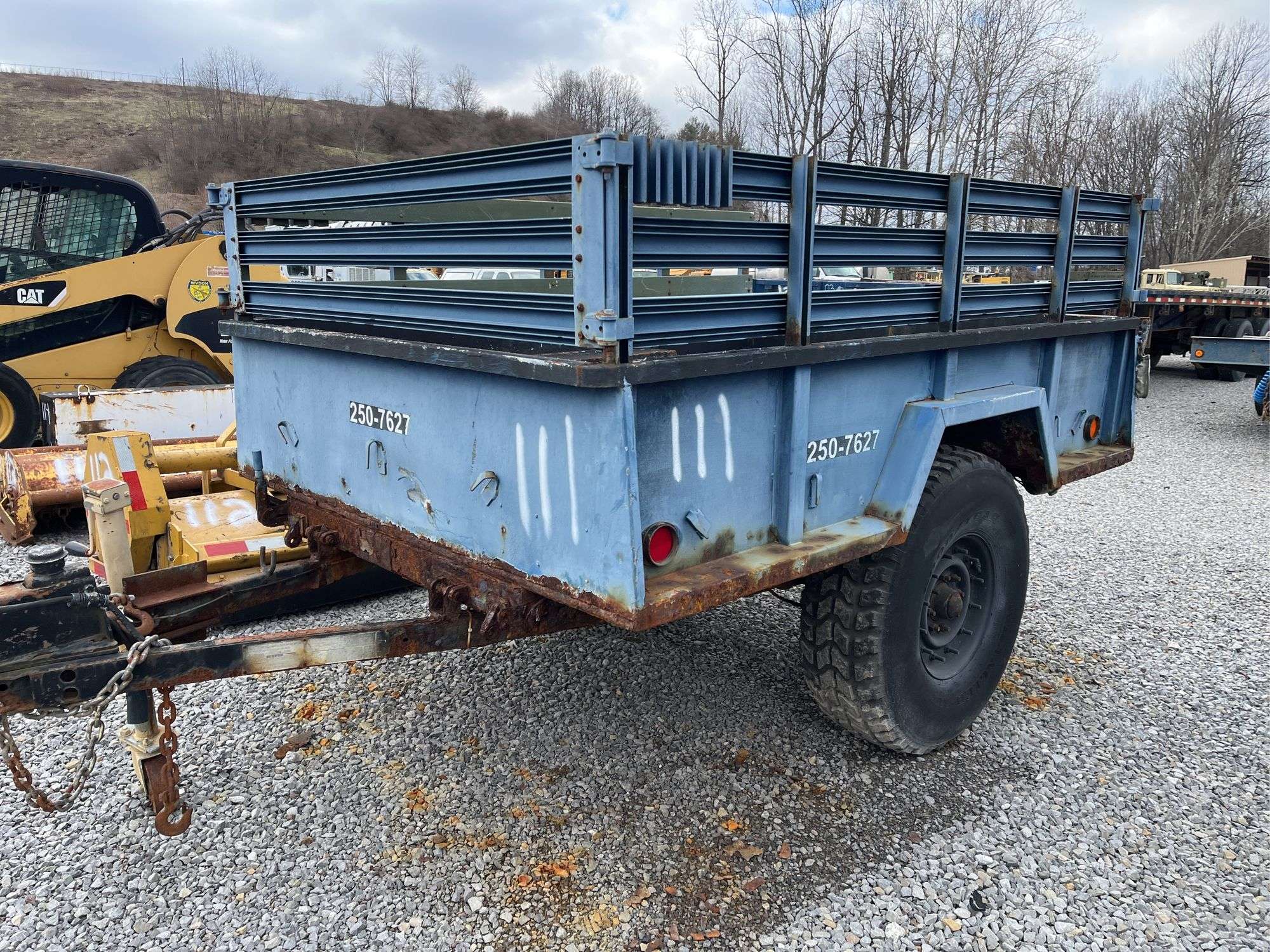 1991 Kasel M101A2 Cargo Trailer Vin# NWONTB - Kaufman Realty & Auctions