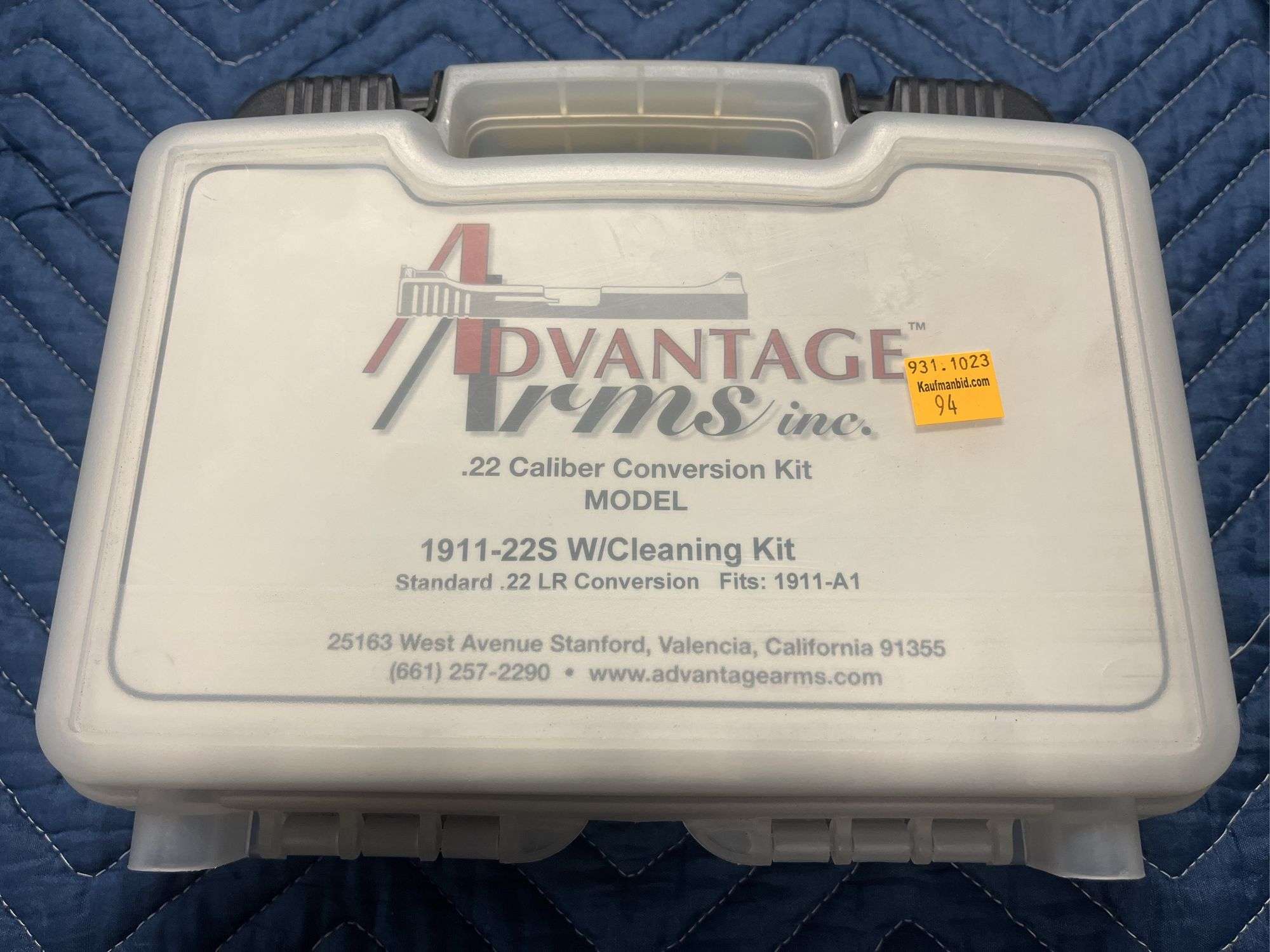 Advantage Arms .22 Caliber Conversion Kit 1911-22S W/cleaning kit ...