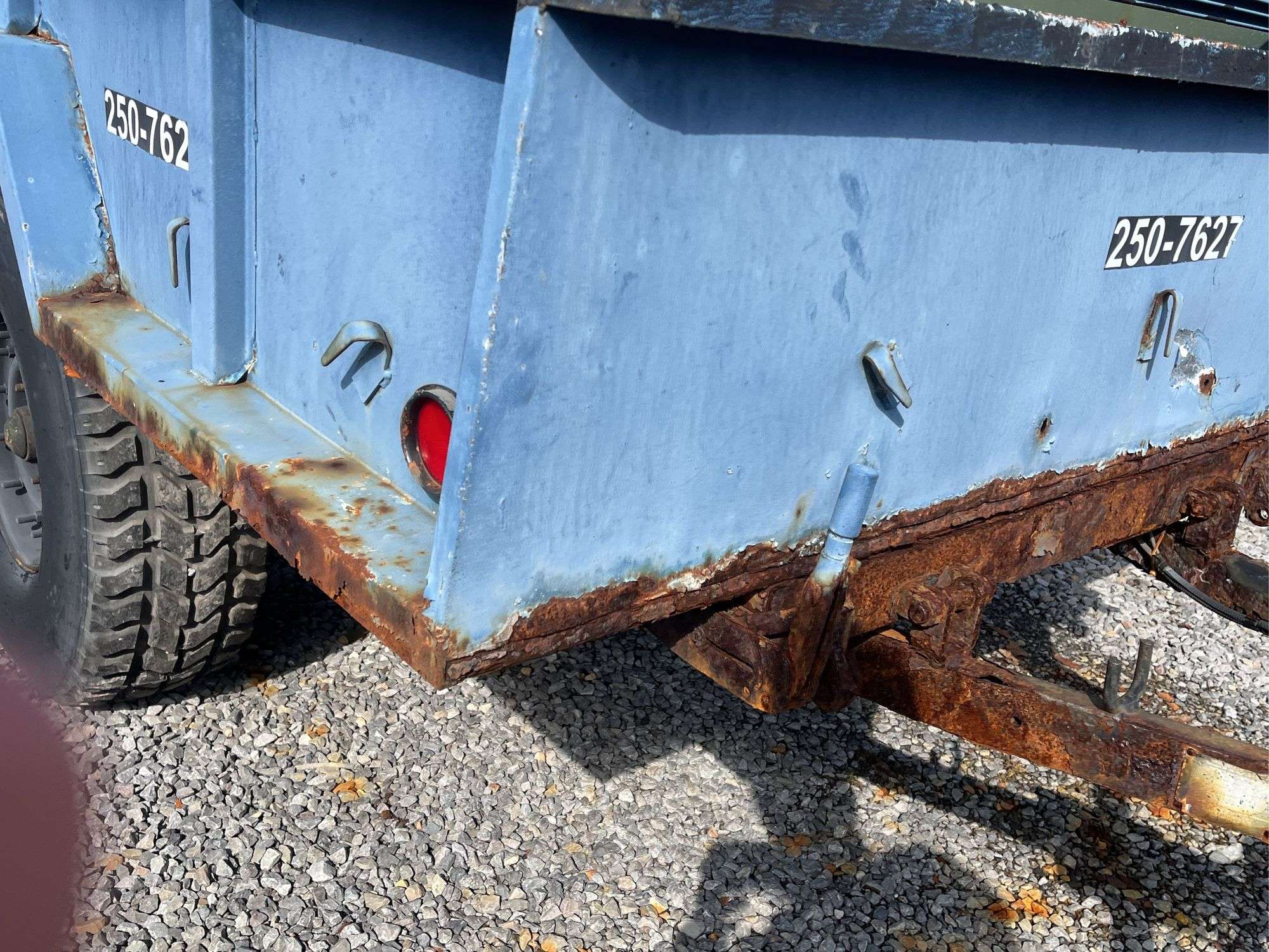 1991 Kasel M101A2 Cargo Trailer Vin# NWONTB - Kaufman Realty & Auctions