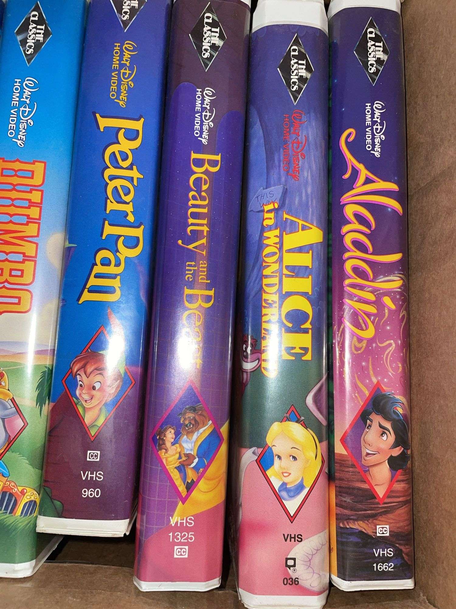 Asst’d children’s VHS tapes including some Black Diamond editions ...
