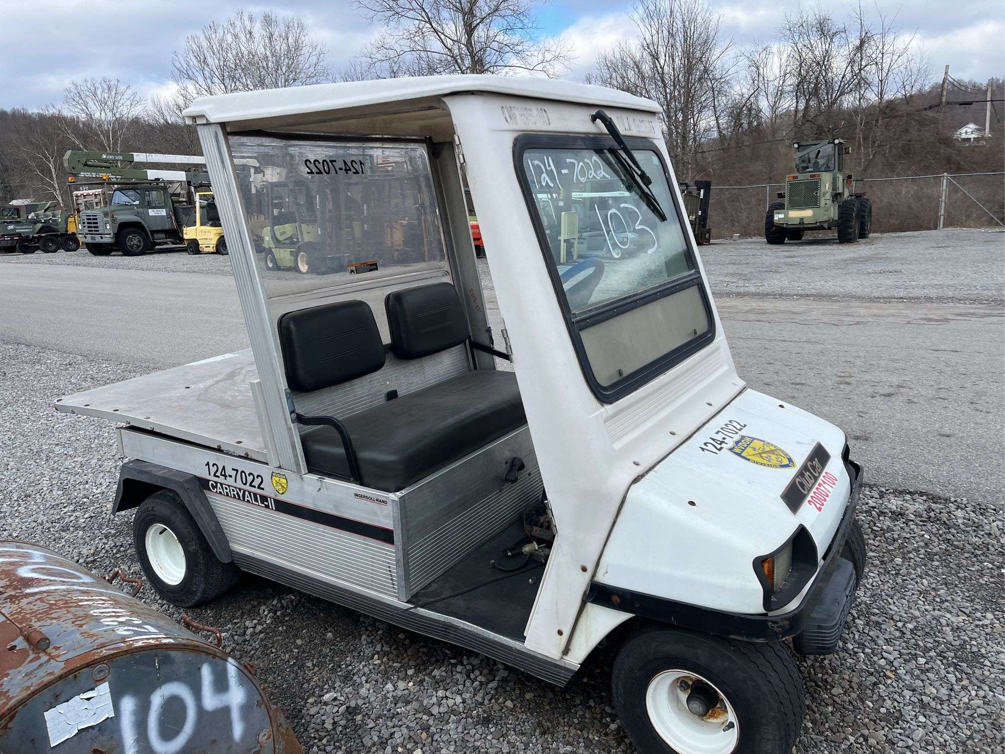 Club Car Golf Cart Vin# EG9646-544045 - Kaufman Realty & Auctions