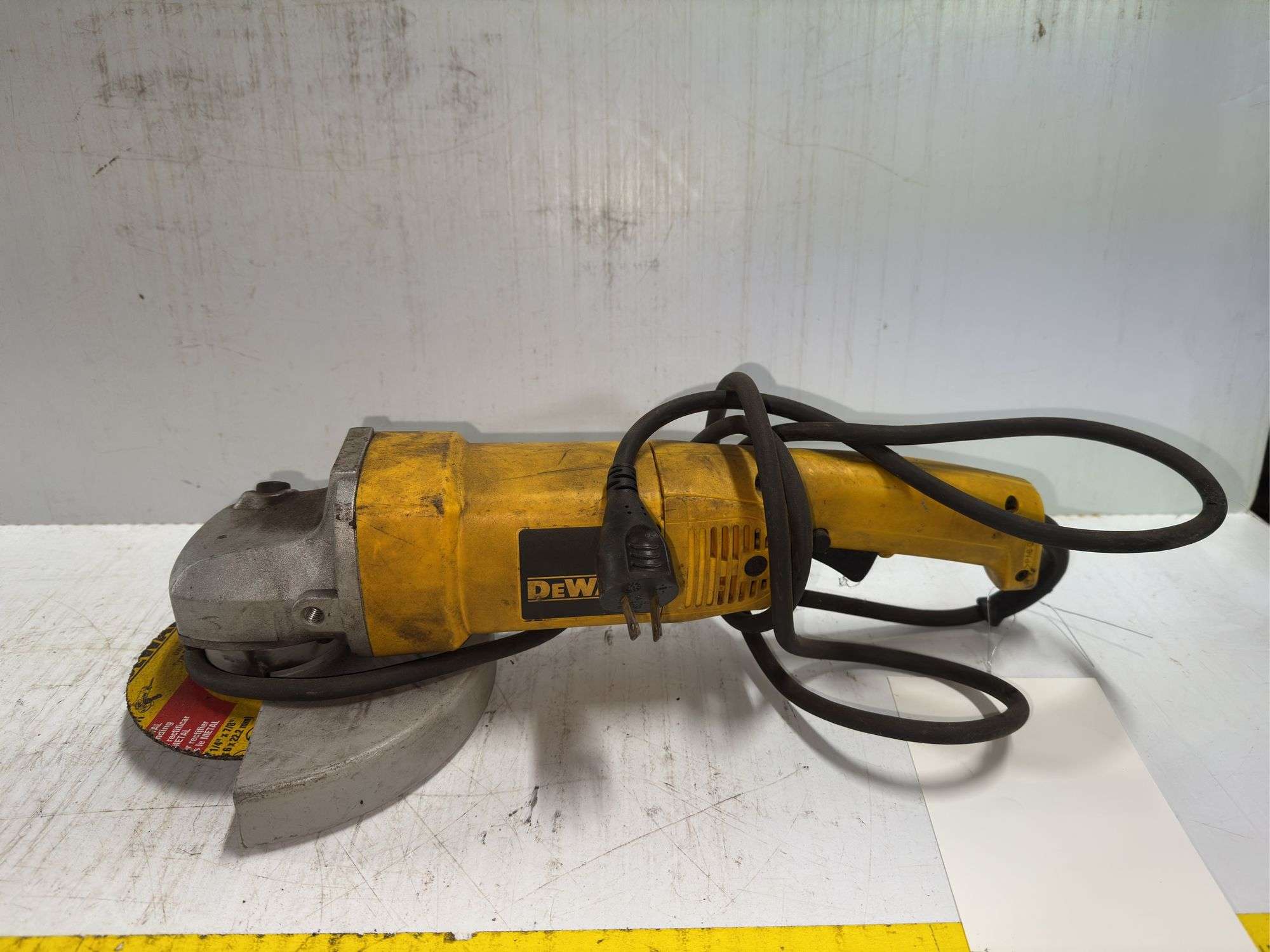 DeWalt 7” Angle Grinder - Kaufman Realty & Auctions