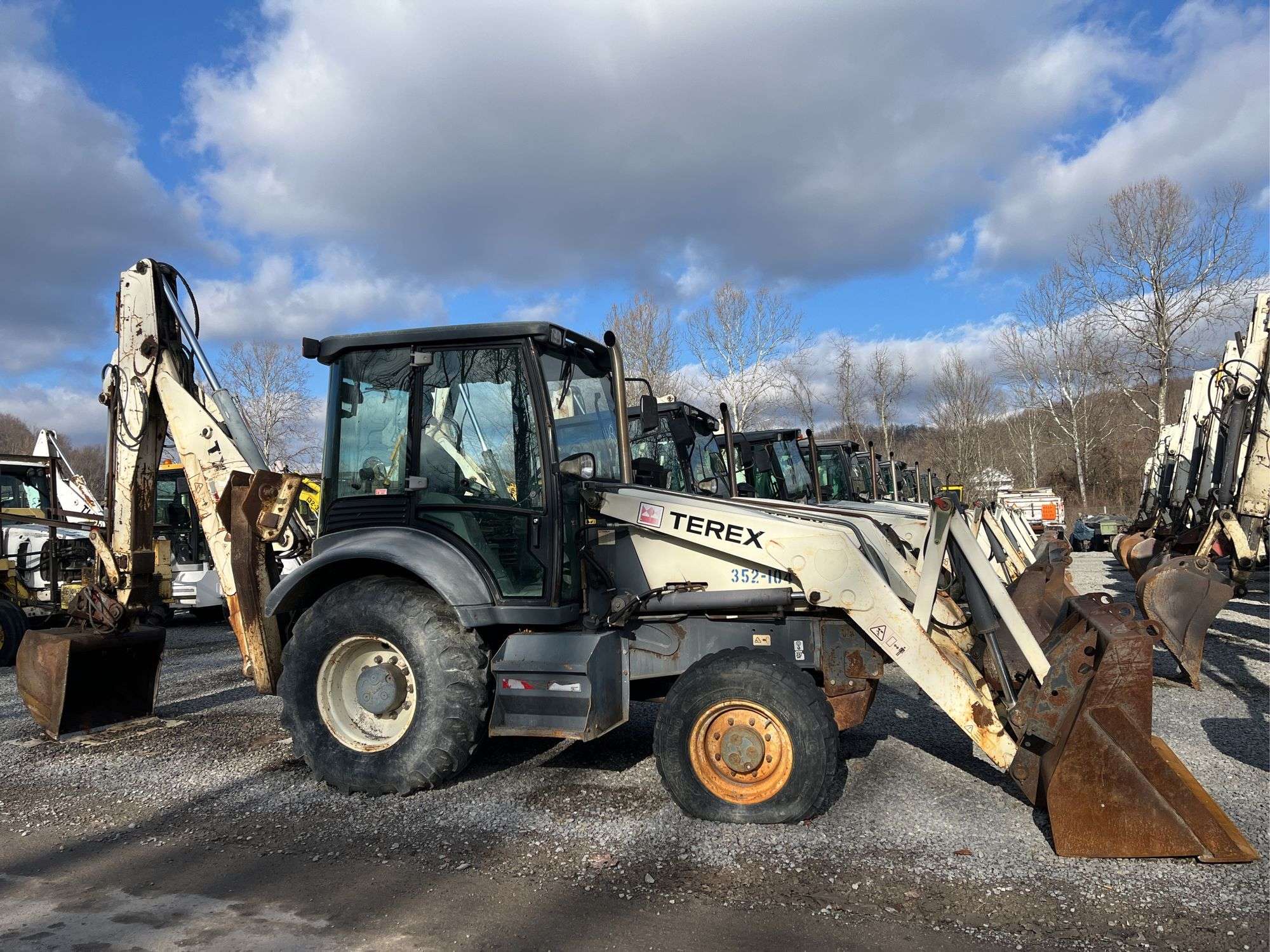 2007 Terex TX760B Loader/Backhoe AWD Vin# SMFH44TC06BFM2413 - Kaufman ...
