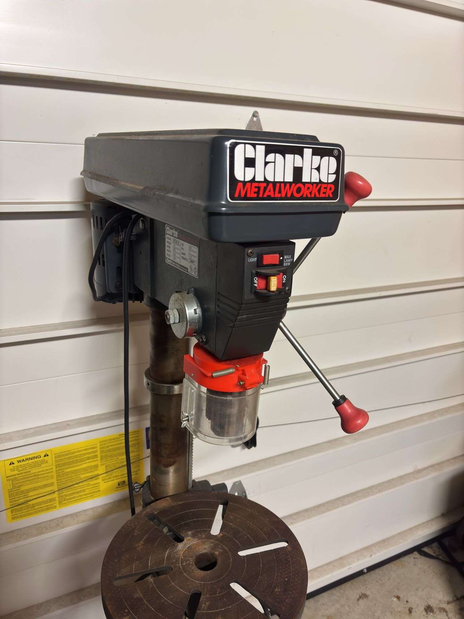 Clarke Drill Press - Kaufman Realty & Auctions