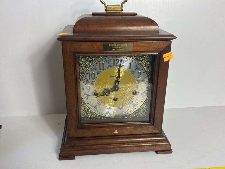 Howard Miller Wind Up Mantle Clock - Kaufman Realty & Auctions