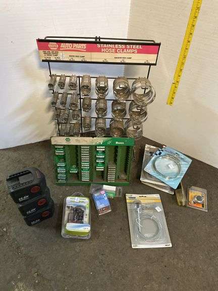 NAPA Buss fuses, Hose clamps & Organizer, snap-on batteries and more ...