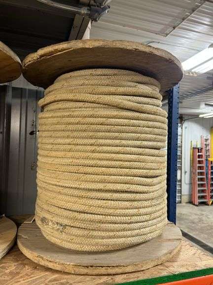 Wire pulling rope spool - Kaufman Realty & Auctions