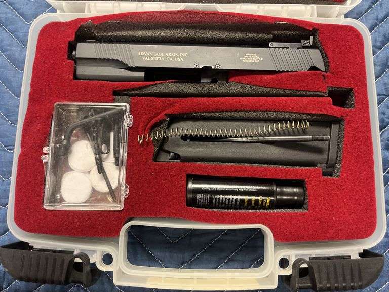 Advantage Arms .22 Caliber Conversion Kit 1911-22S W/cleaning kit ...