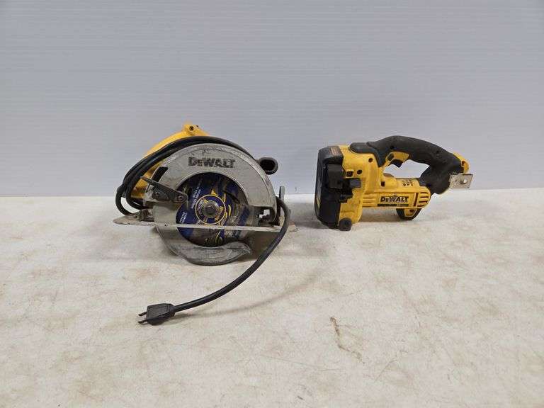 Dewalt cordless threaded rod cutter-no battery & electrical circular ...