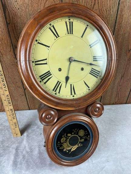 Ingraham wall clock - Kaufman Realty & Auctions