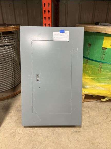 Square D load center 120/208 3 phase - Kaufman Realty & Auctions