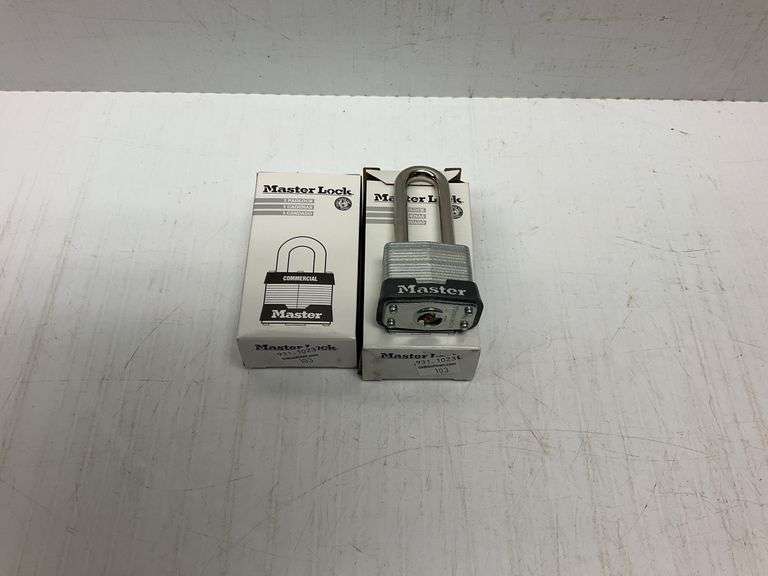 2 Commercial Master Locks - Kaufman Realty & Auctions