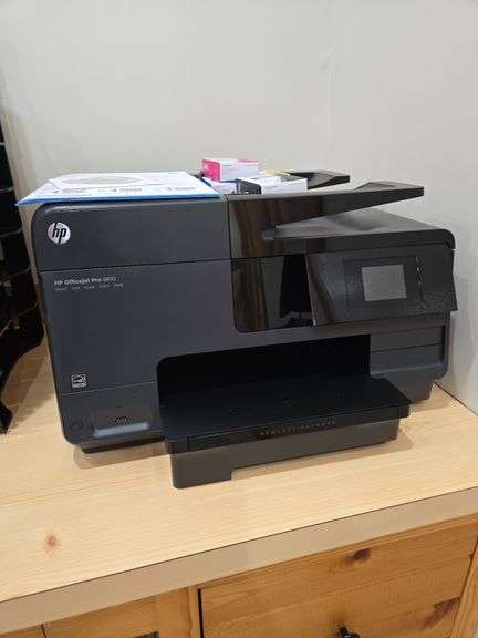 Hp Officejet Pro 8610 printer w/ extra ink cartridges - Kaufman Realty ...