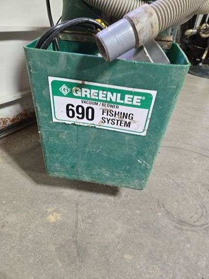 Greenlee 690 fishing system - Kaufman Realty & Auctions